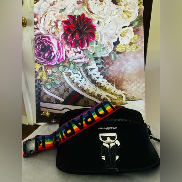 Karl Lagerfeld | Bags | Karl Lagerfeld Nwot Rainbow Belt Bag Fanny Pack ...
